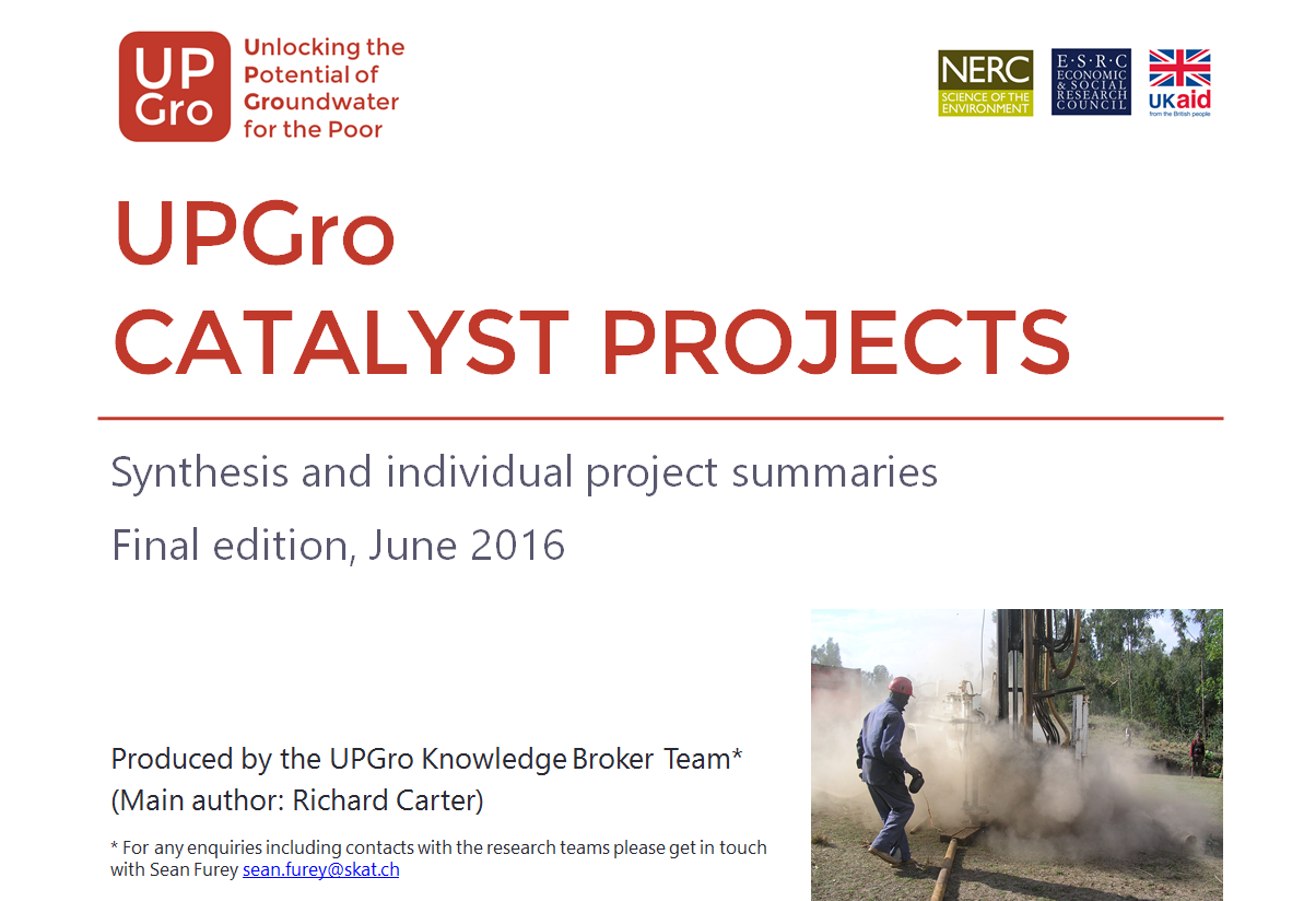 UPGro Catalyst Synthesis – updated! – UPGro